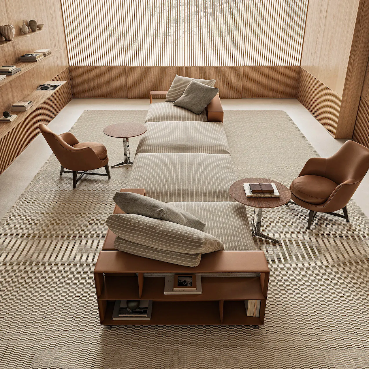 GROUNDPIECE SOFA Fair 2025 | FLEXFORM TOKYO